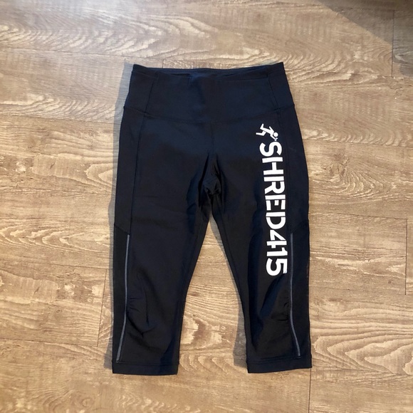 lululemon athletica | Pants & Jumpsuits | Lululemon Cropped Pantshred45 ...